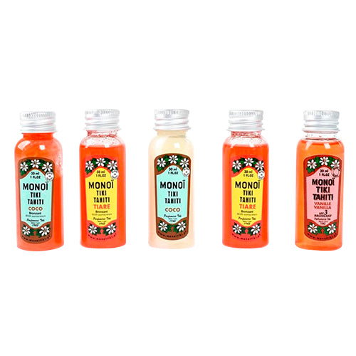Pack Regalo: 5 Aceites Monoï Tiki – Monoï Tiki Tahiti